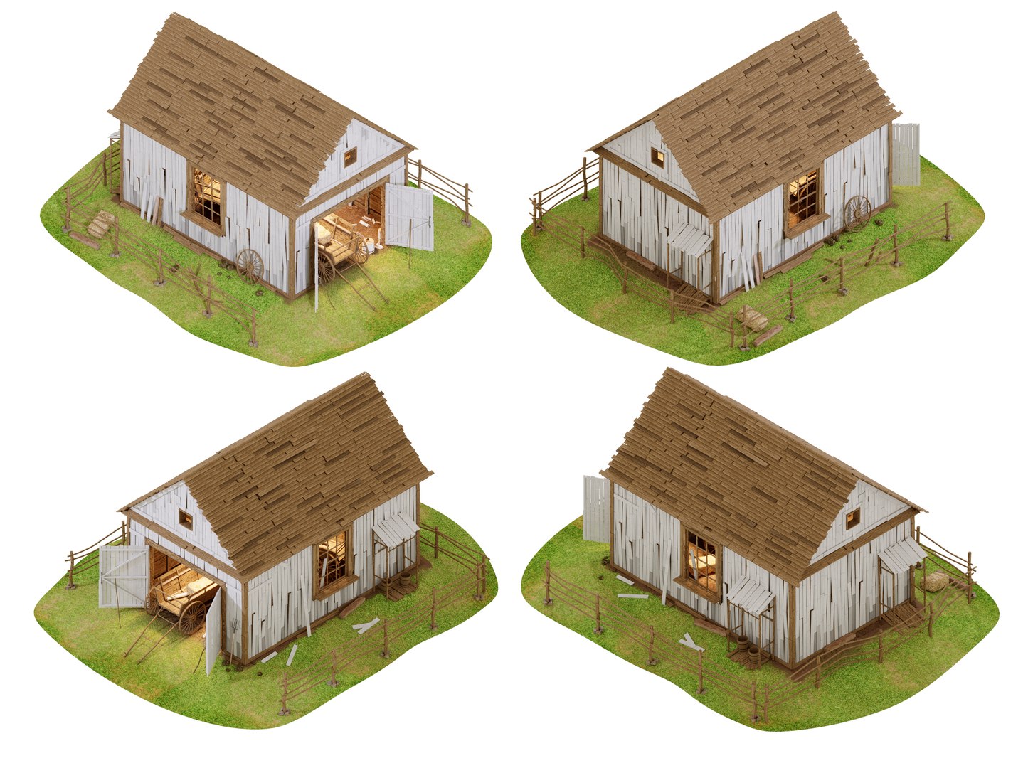 3D Farm Barn Building - TurboSquid 1958980