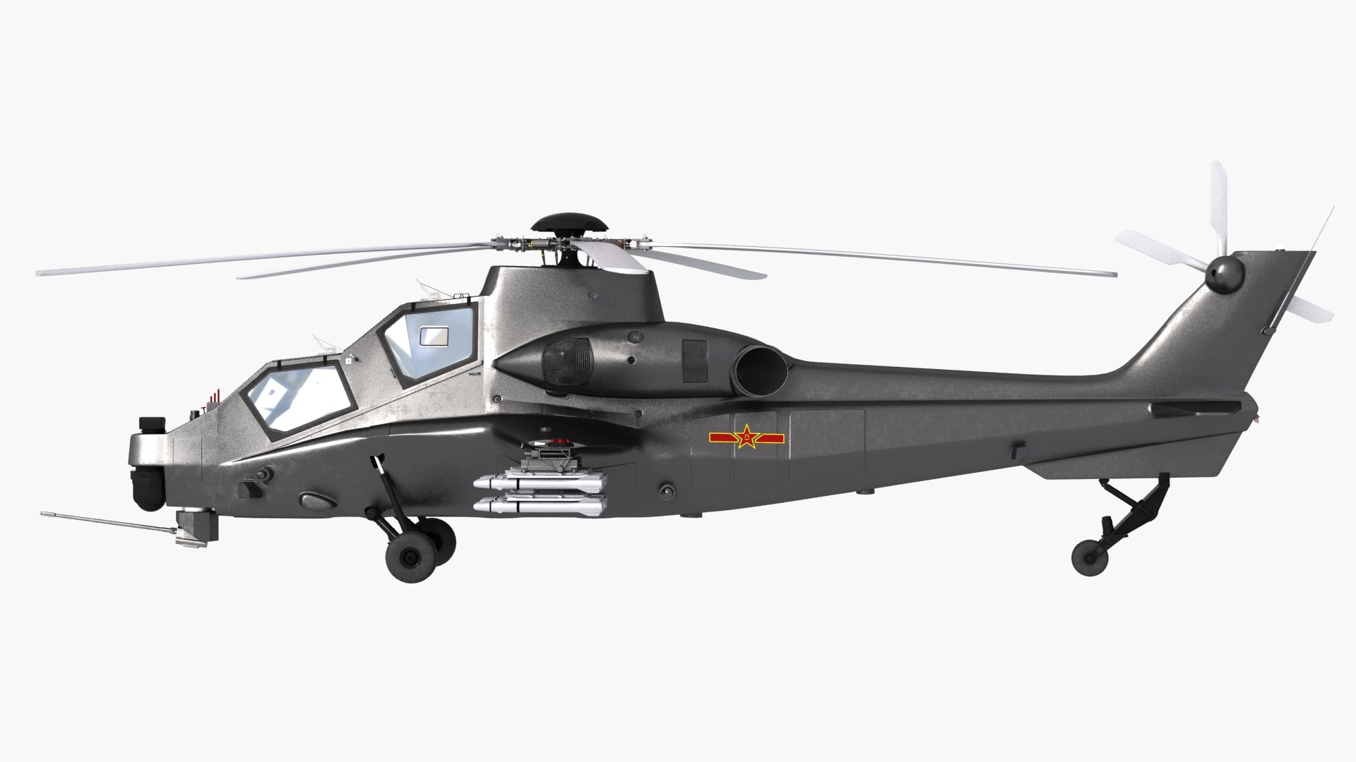 3D wz-10 z-10 model - TurboSquid 1662371