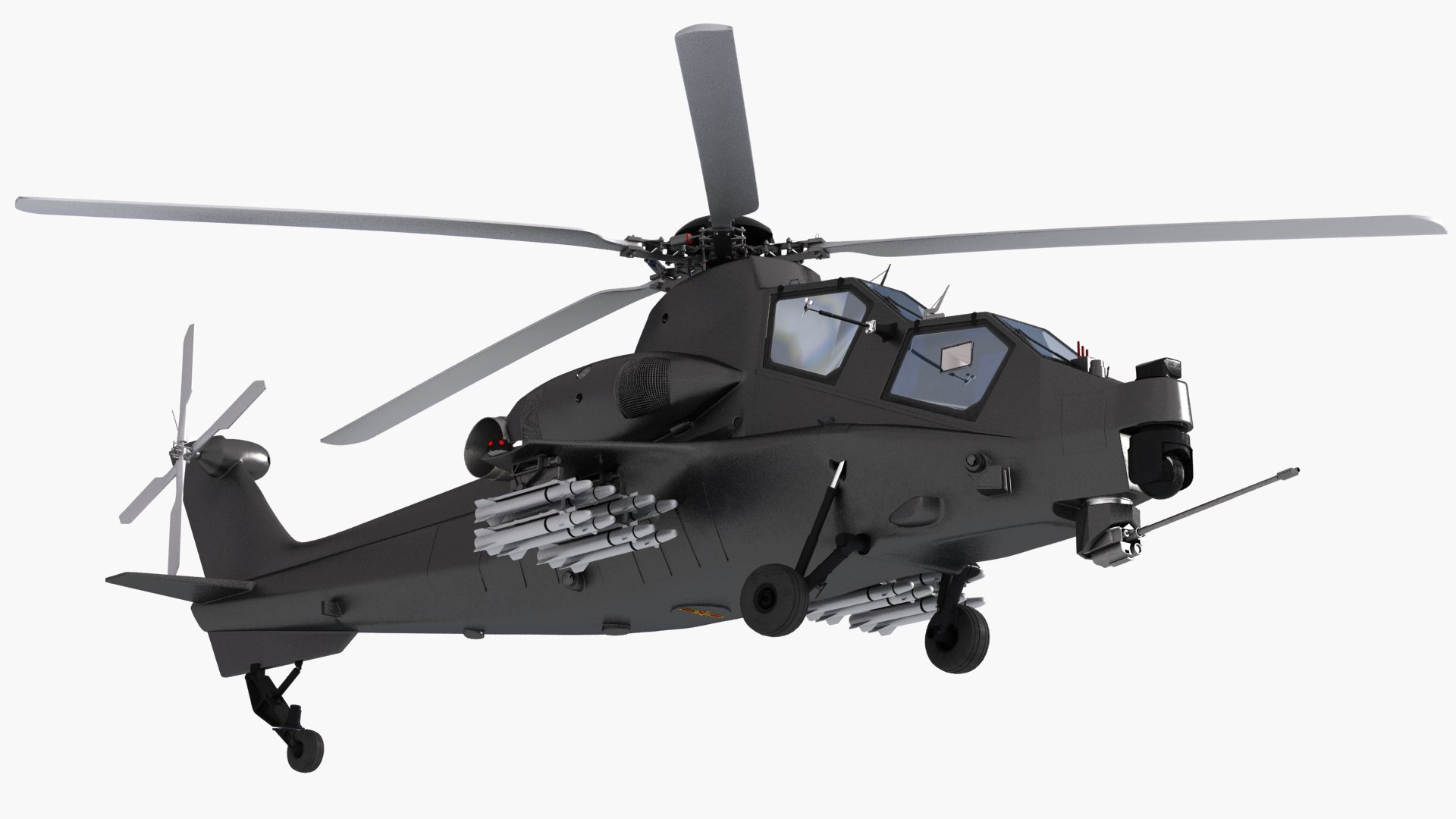 3D wz-10 z-10 model - TurboSquid 1662371