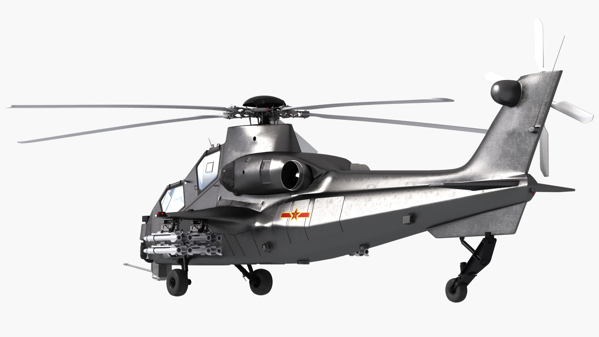 3D wz-10 z-10 model - TurboSquid 1662371