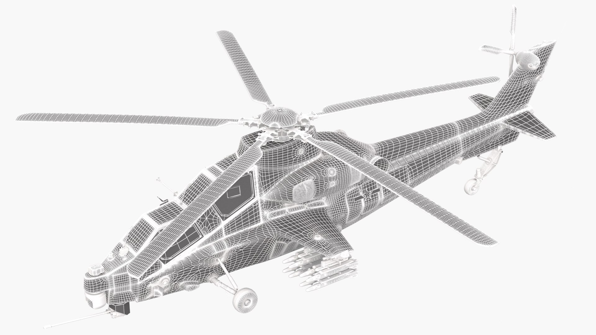 3D wz-10 z-10 model - TurboSquid 1662371