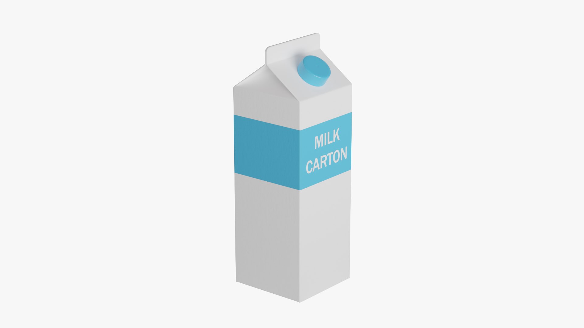 3D Milk Carton Model - TurboSquid 2284524