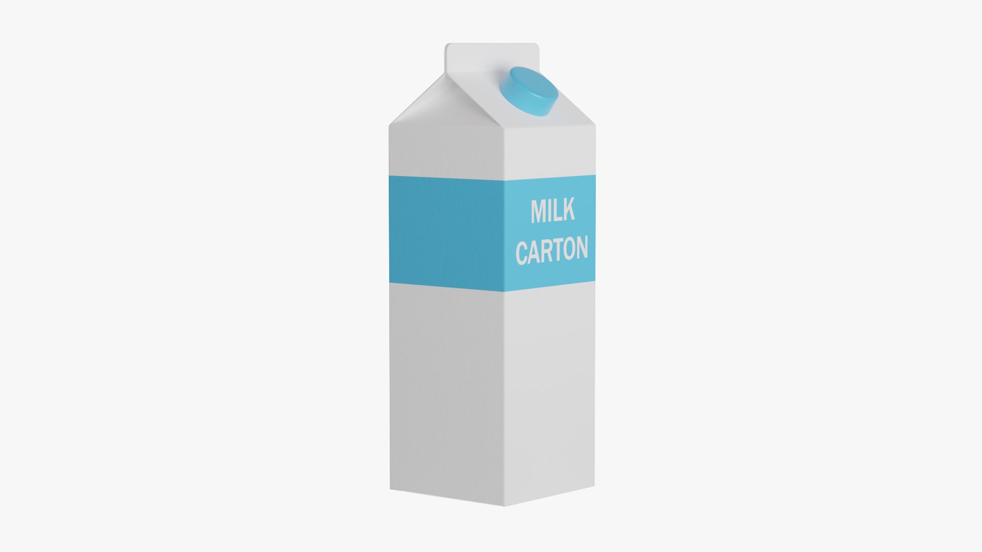 3D Milk Carton Model - TurboSquid 2284524