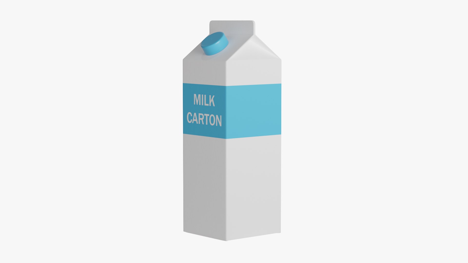 3D Milk Carton Model - TurboSquid 2284524