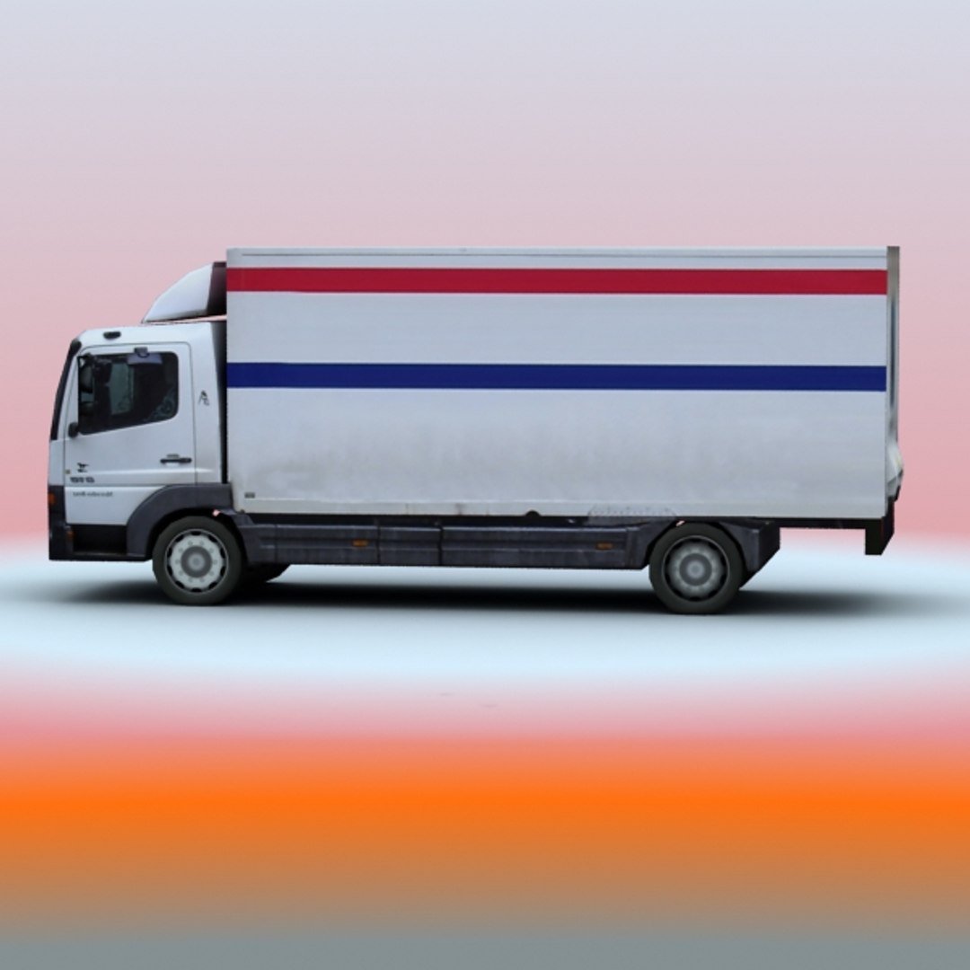 2006 Mercedes Atego 815 3d Model