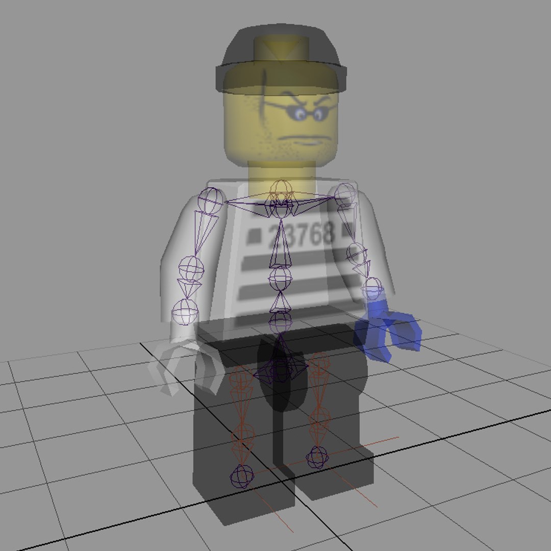 3d Lego Figure - Model