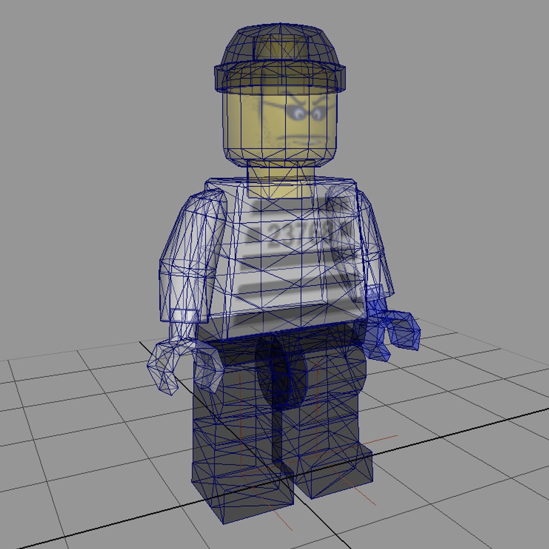 3d Lego Figure - Model