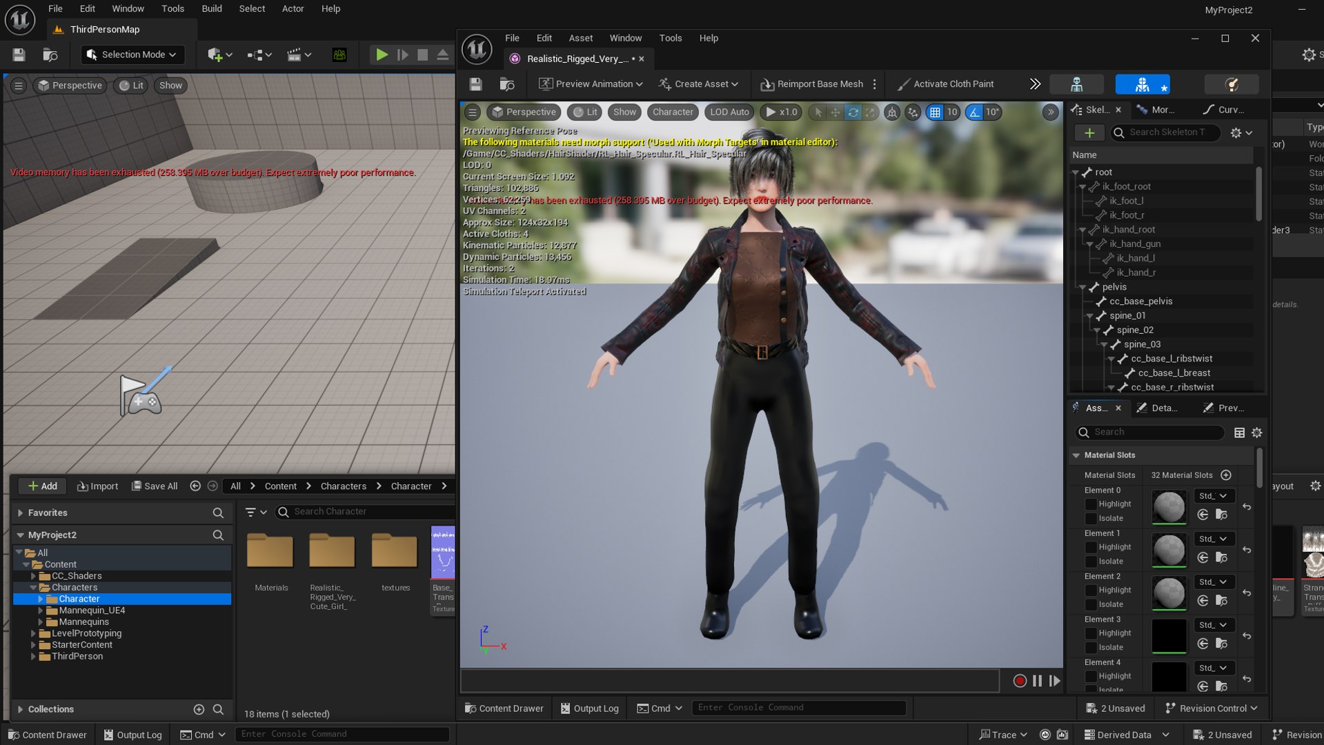 3D Realistic Rigged Very Cute Girl-Eilly Character 3D Model ...