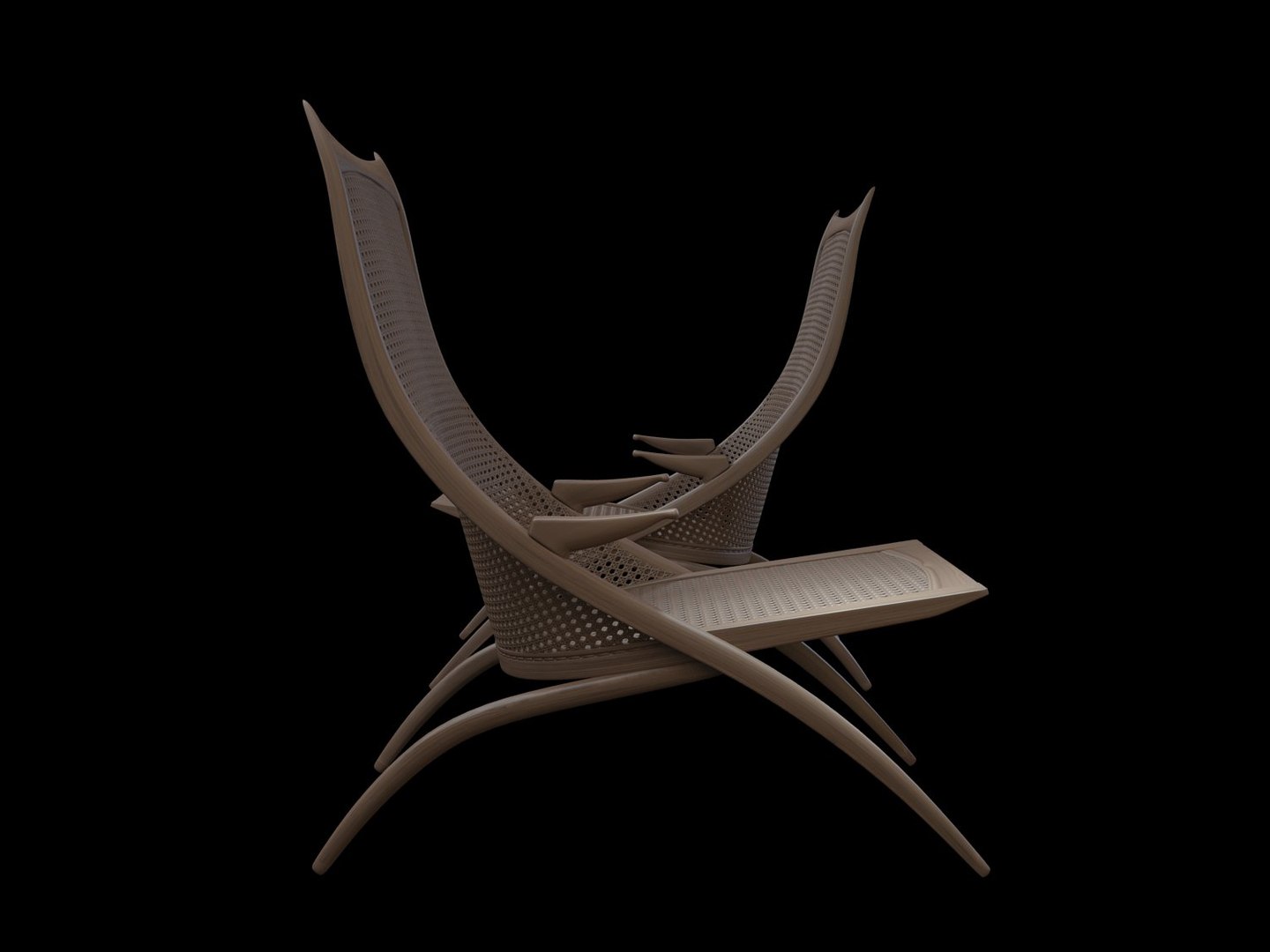 Gazelle-lounge-chair 3D - TurboSquid 1200436