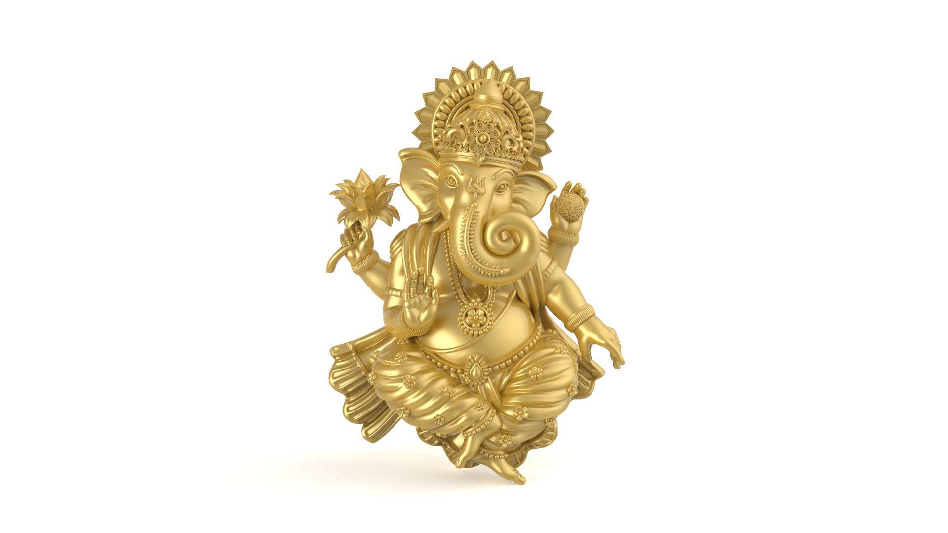 Ganesh 3dprint model file 3D - TurboSquid 2069660
