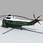 3d Model Of Presidential Aircraft Marine Helicopter