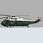 3d Model Of Presidential Aircraft Marine Helicopter