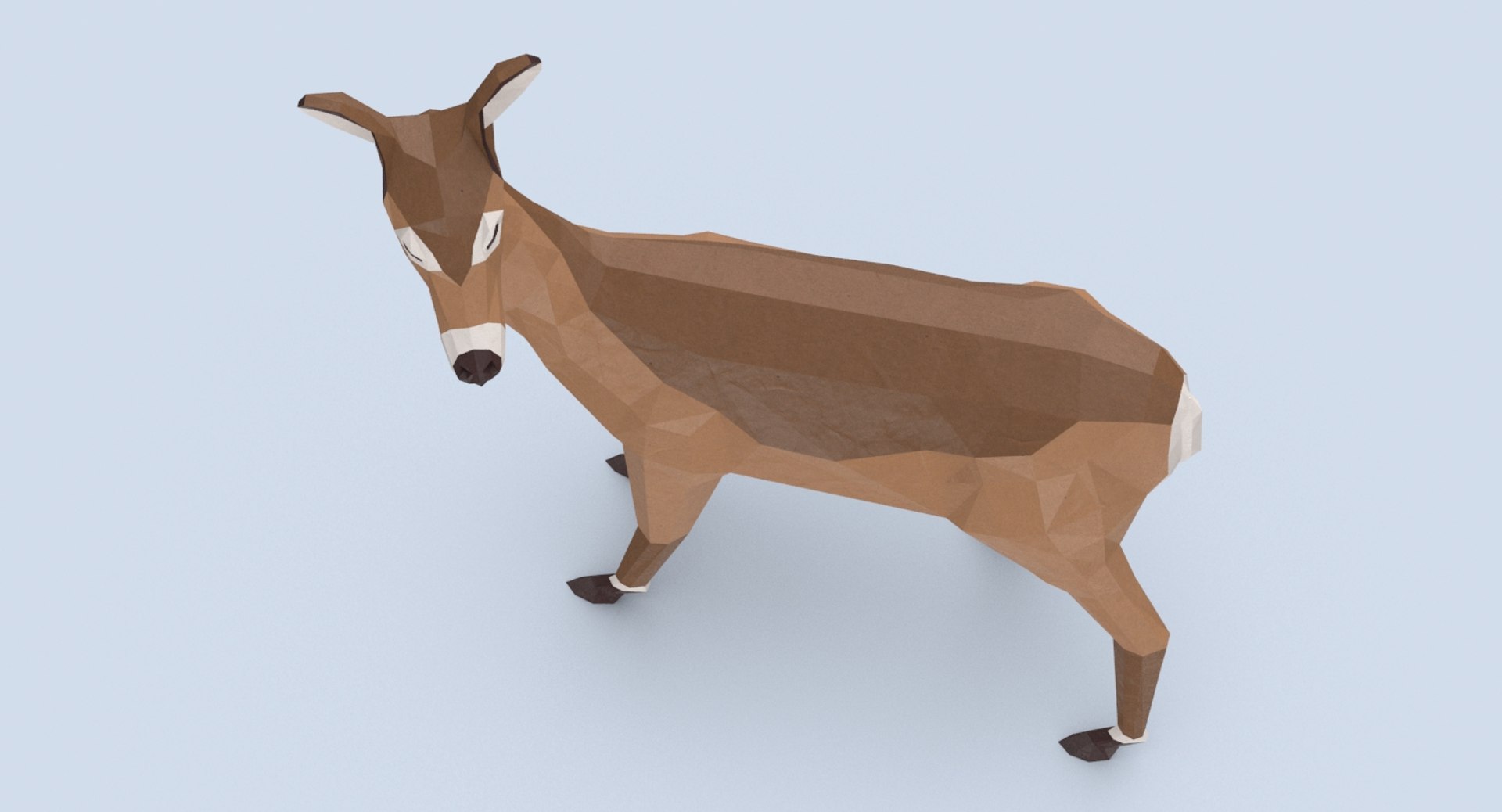 3D model doe---standing - TurboSquid 1186543