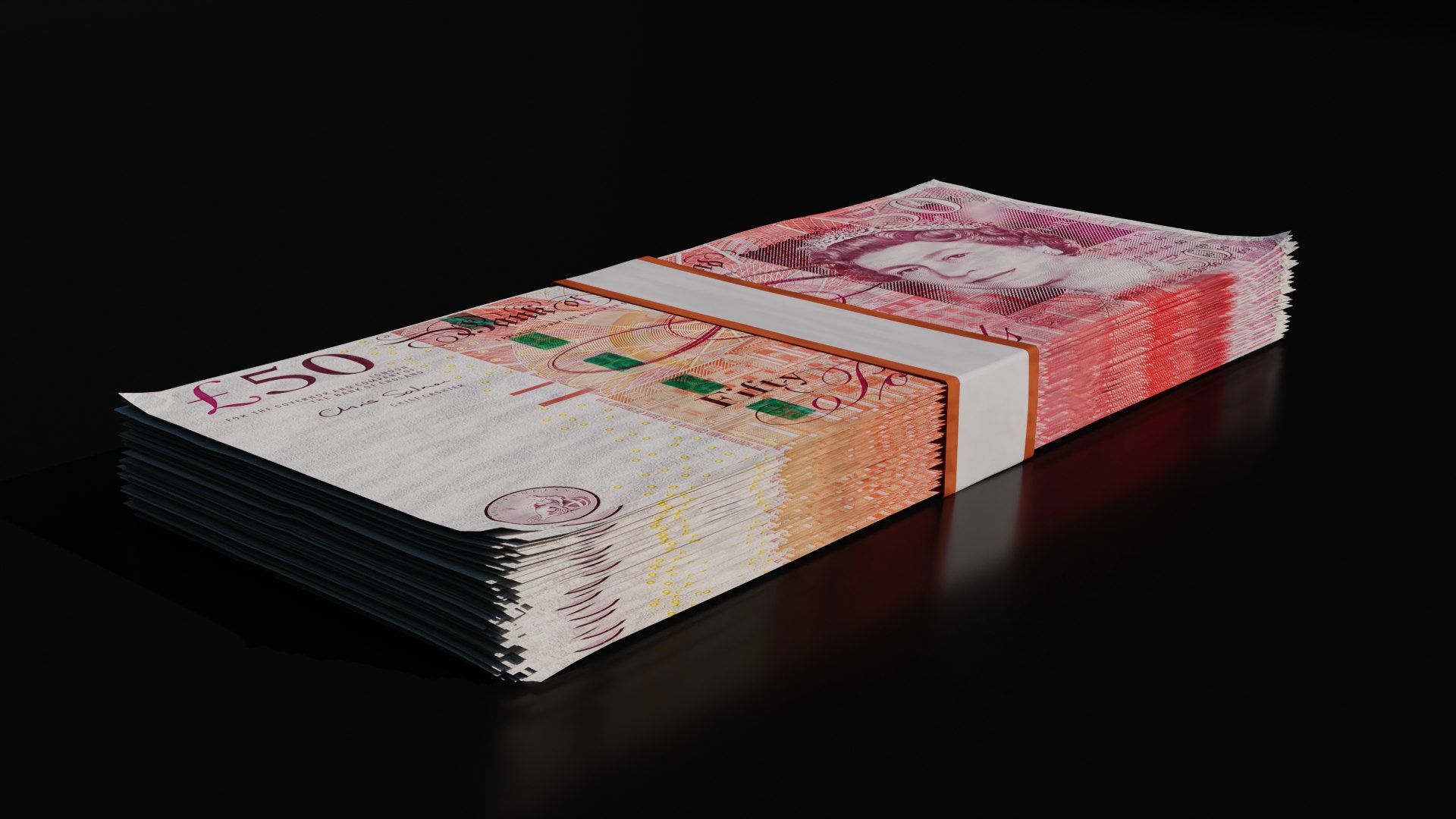 3D Money Stack - Modelled Model - TurboSquid 1694936