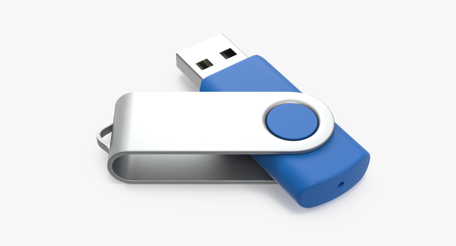 Promotional usb sticks blue 3D model - TurboSquid 1241591