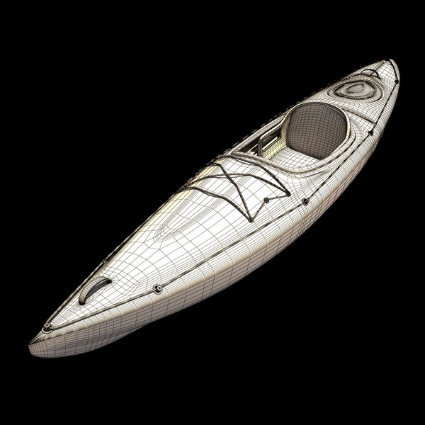 3d model kayak