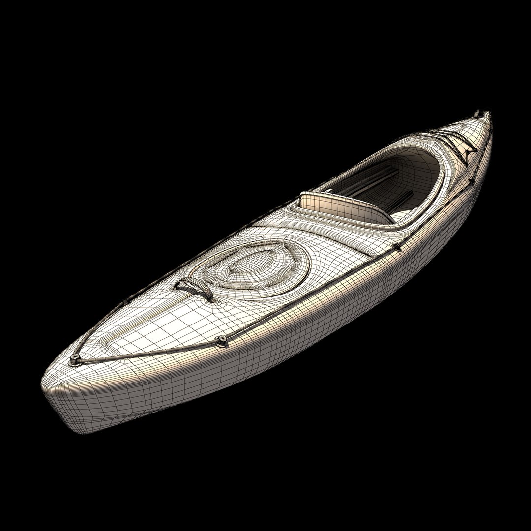 3d Model Kayak