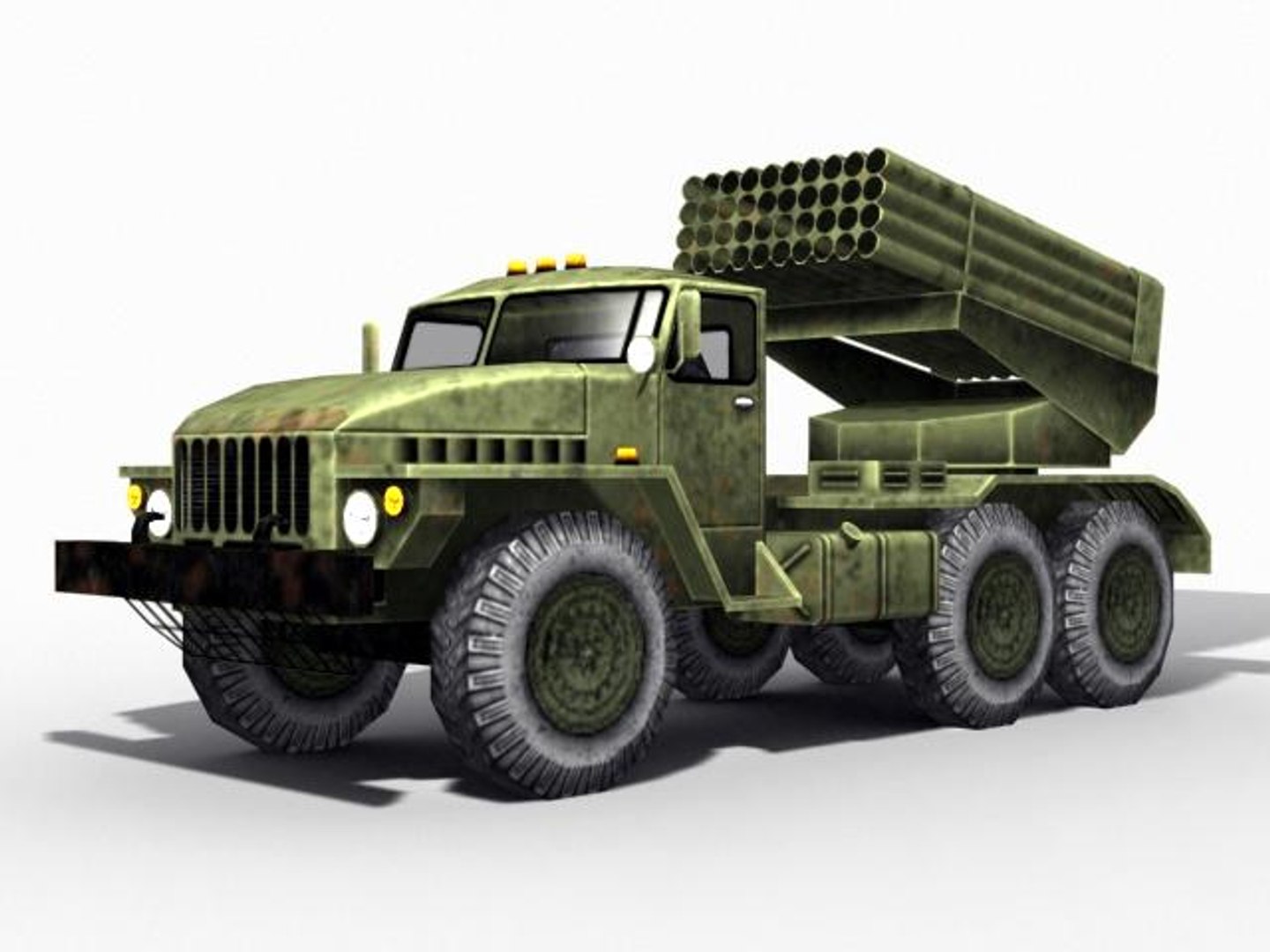 Bm-21 Grad 3d Max