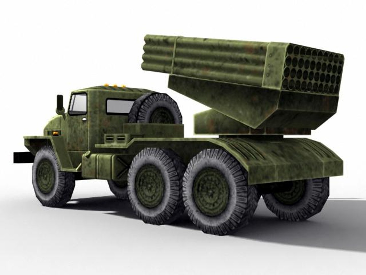 Bm-21 Grad 3d Max
