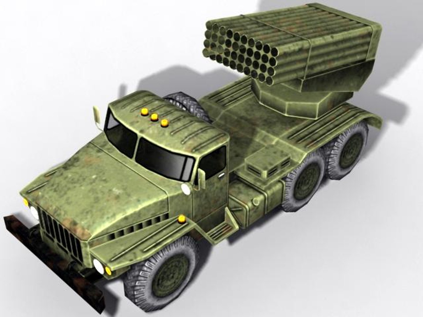 Bm-21 Grad 3d Max