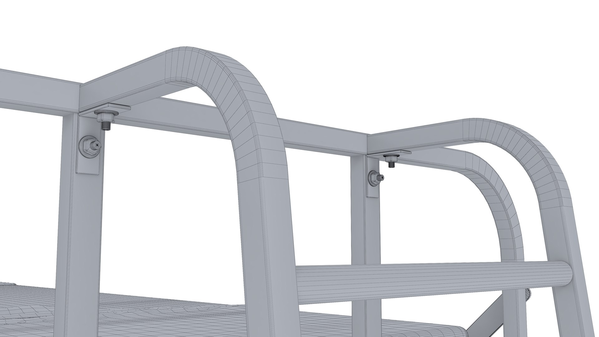 3D Model Prison Bed - TurboSquid 2257821