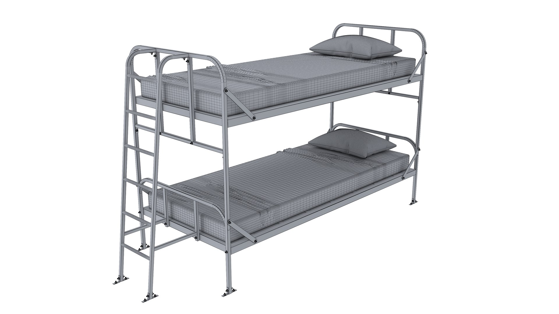 3D Model Prison Bed - TurboSquid 2257821