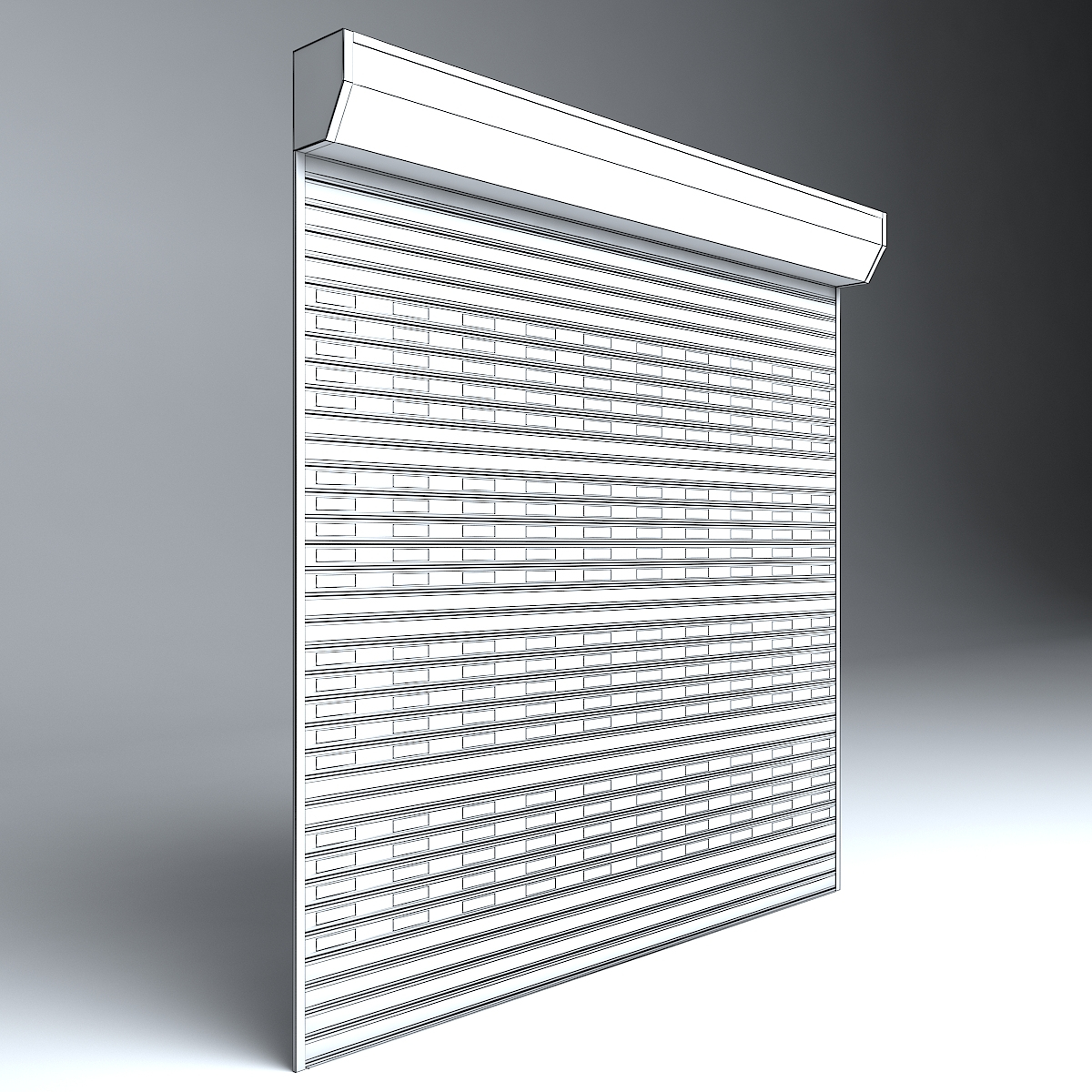 Garage door electric 3D model - TurboSquid 1338043