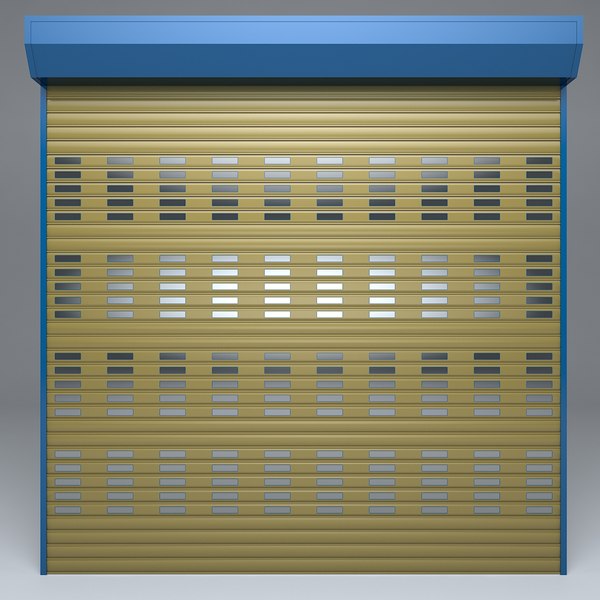 Garage door electric 3D model - TurboSquid 1338043