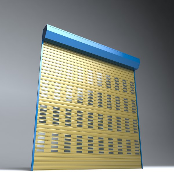 Garage door electric 3D model - TurboSquid 1338043