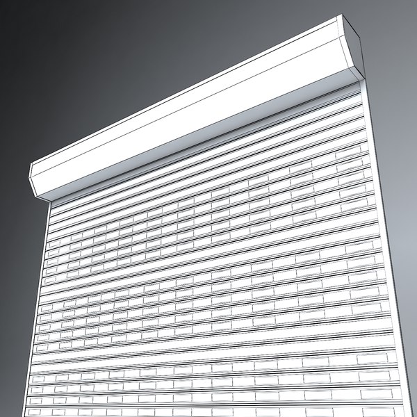 Garage door electric 3D model - TurboSquid 1338043