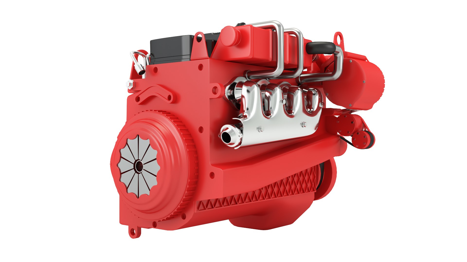 Engine Cummins 3d Model