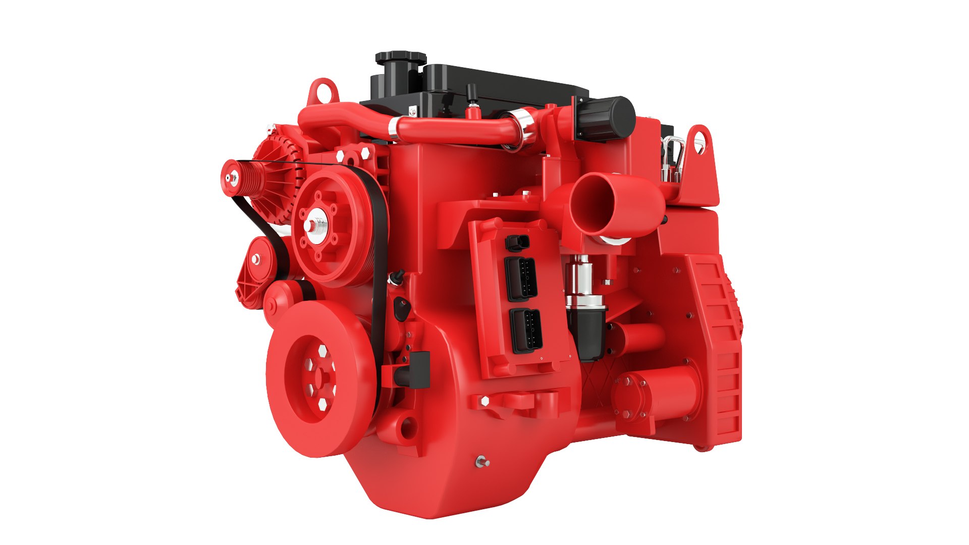 Engine Cummins 3d Model