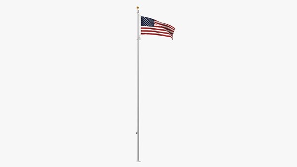 modelo 3d Bandera USA Animada - TurboSquid 1980744