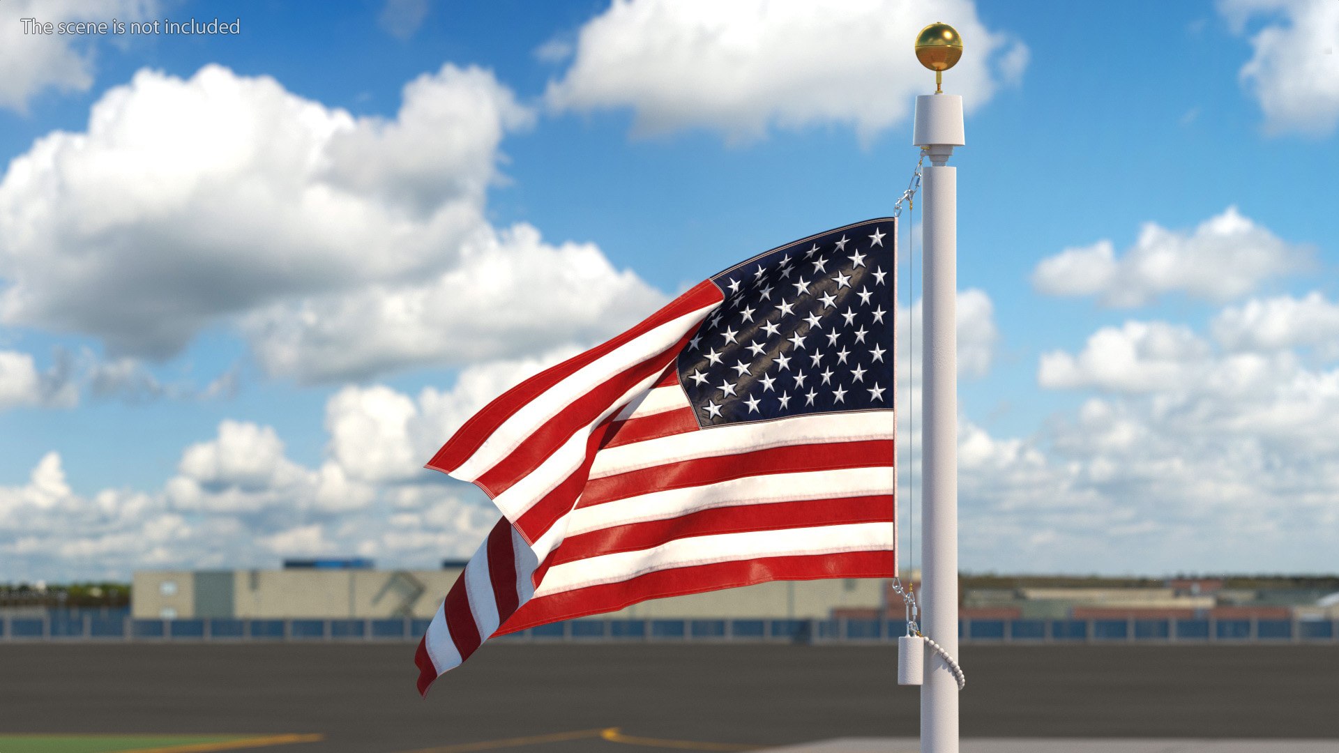 3D Flag USA Animated - TurboSquid 1980744