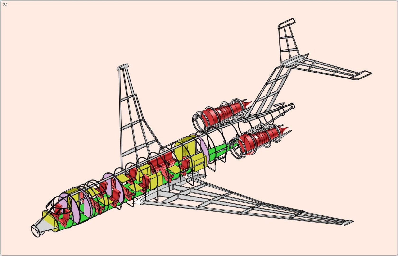 Bombardier Global 5000 Executive 3dm