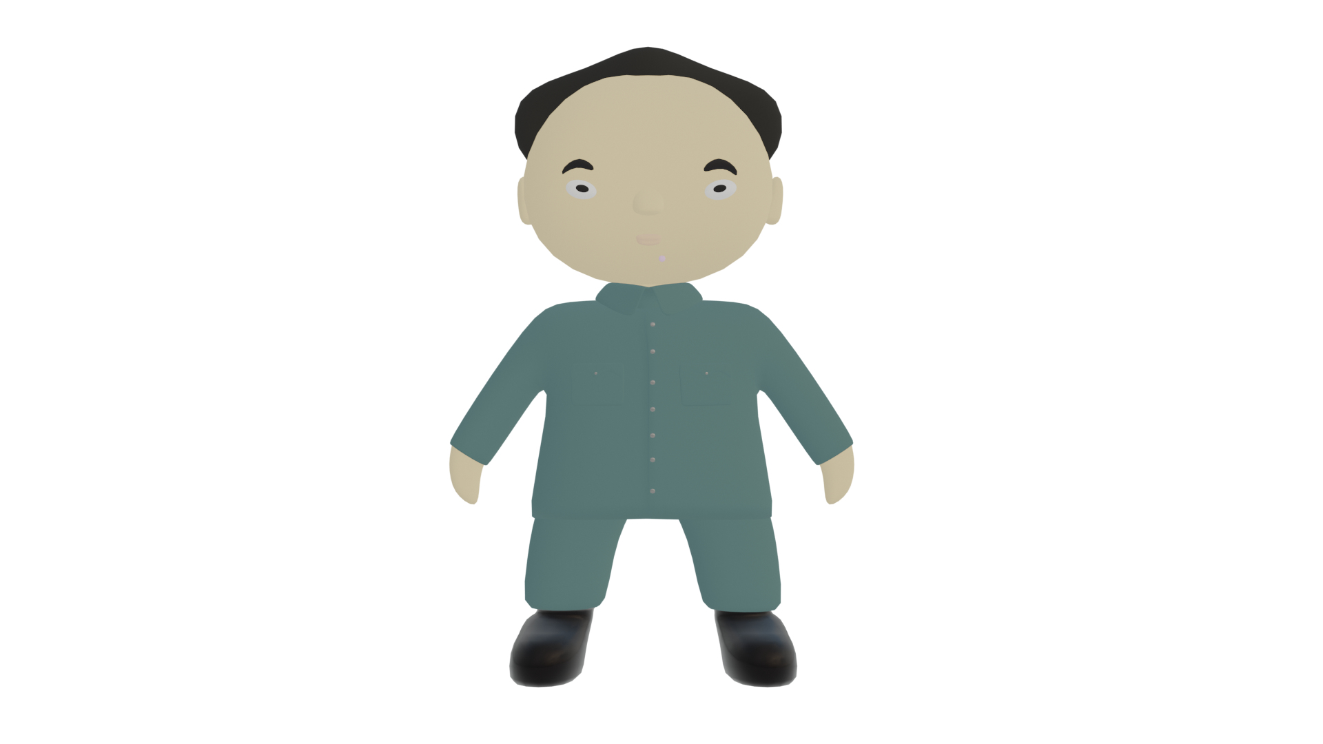 3D Mao Zedong - TurboSquid 2056897