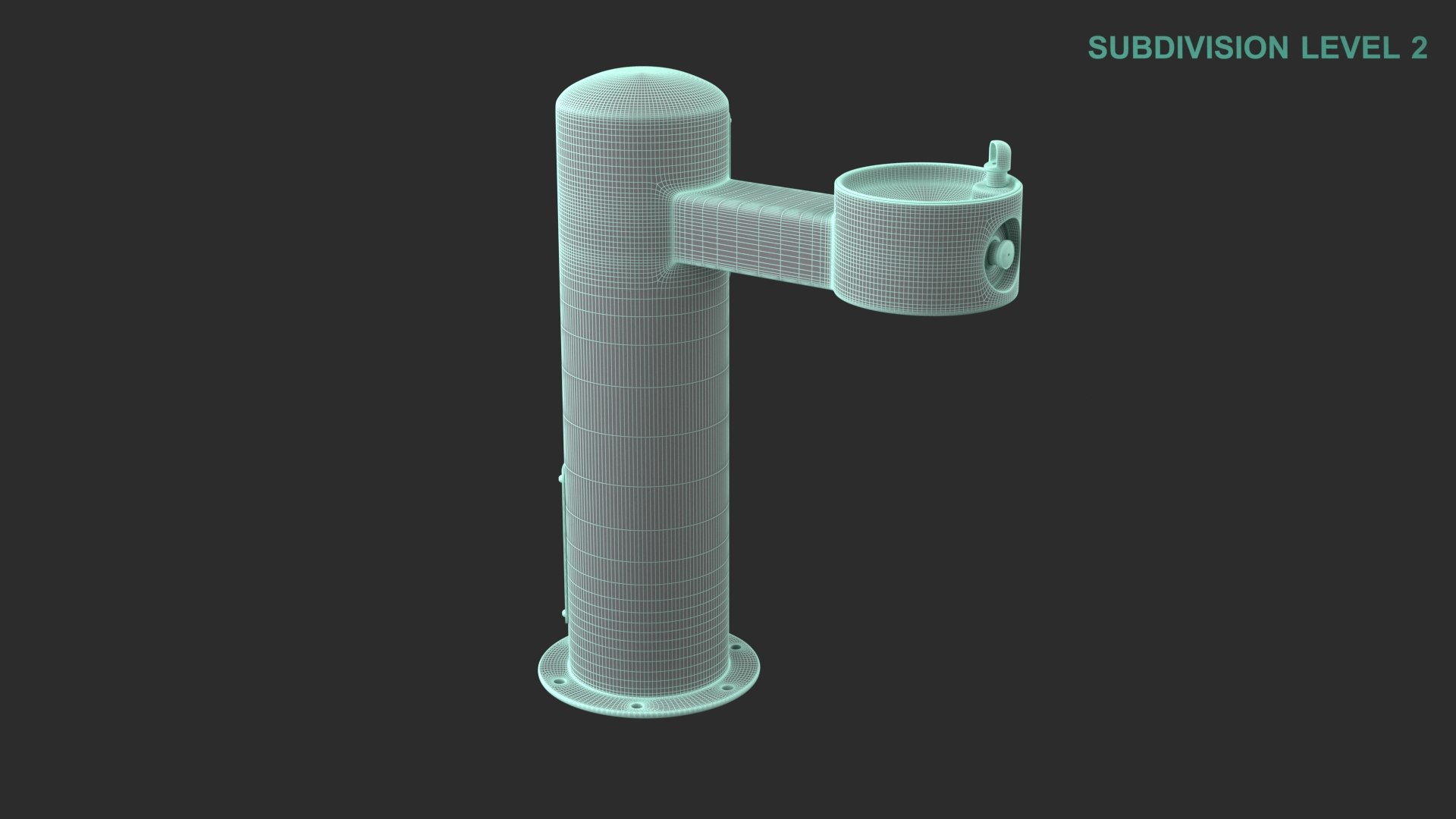 Water Fountain Model - TurboSquid 2183816