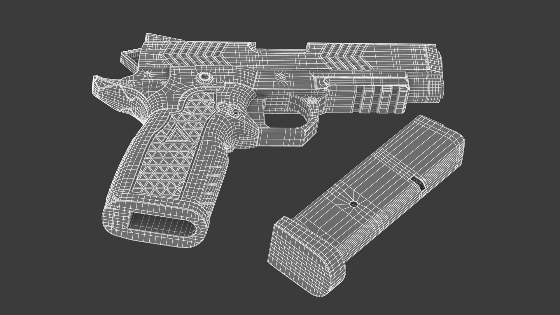 3D Detonics MTX Model - TurboSquid 1734723