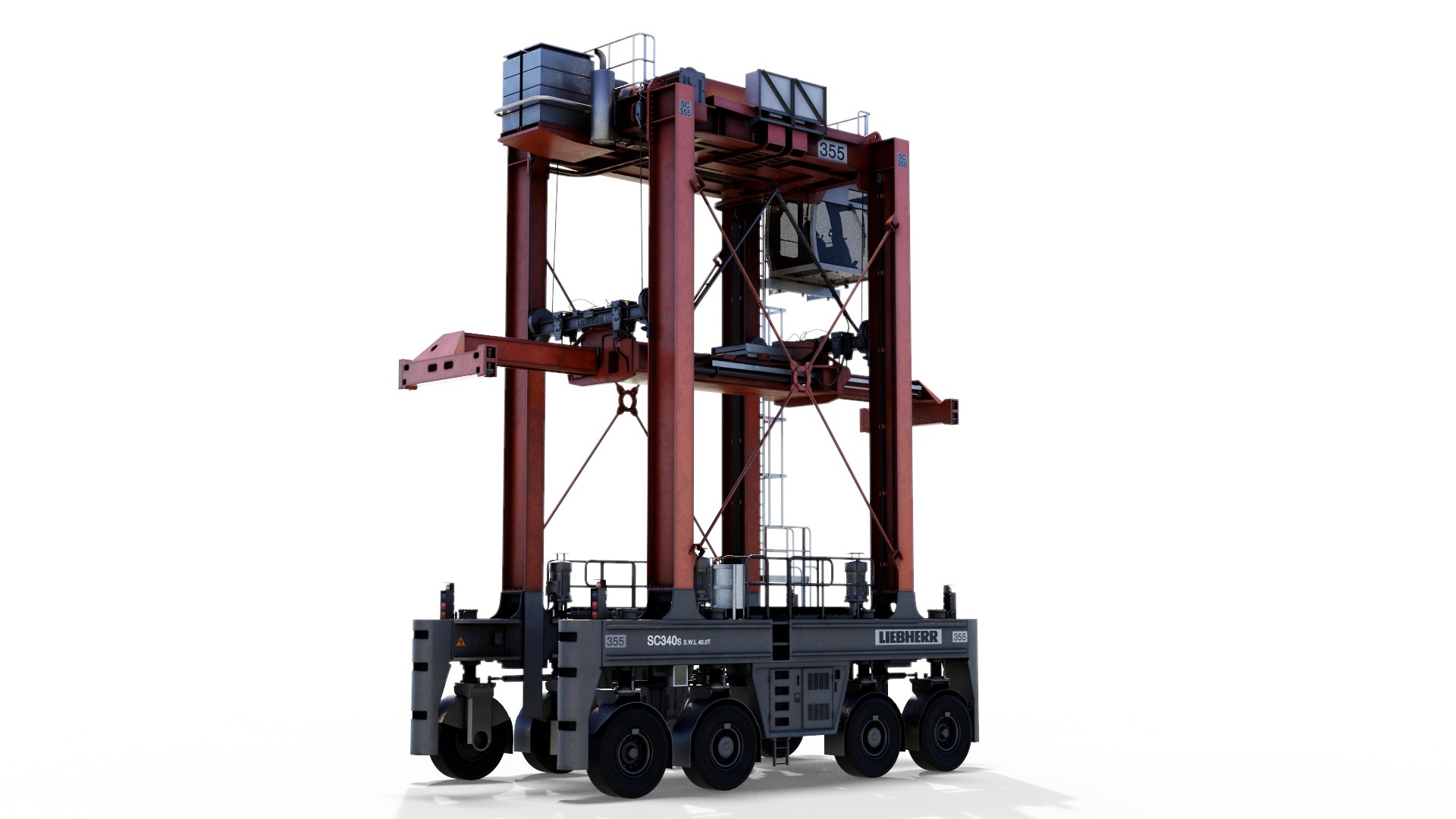 Straddle 3D model - TurboSquid 1672080