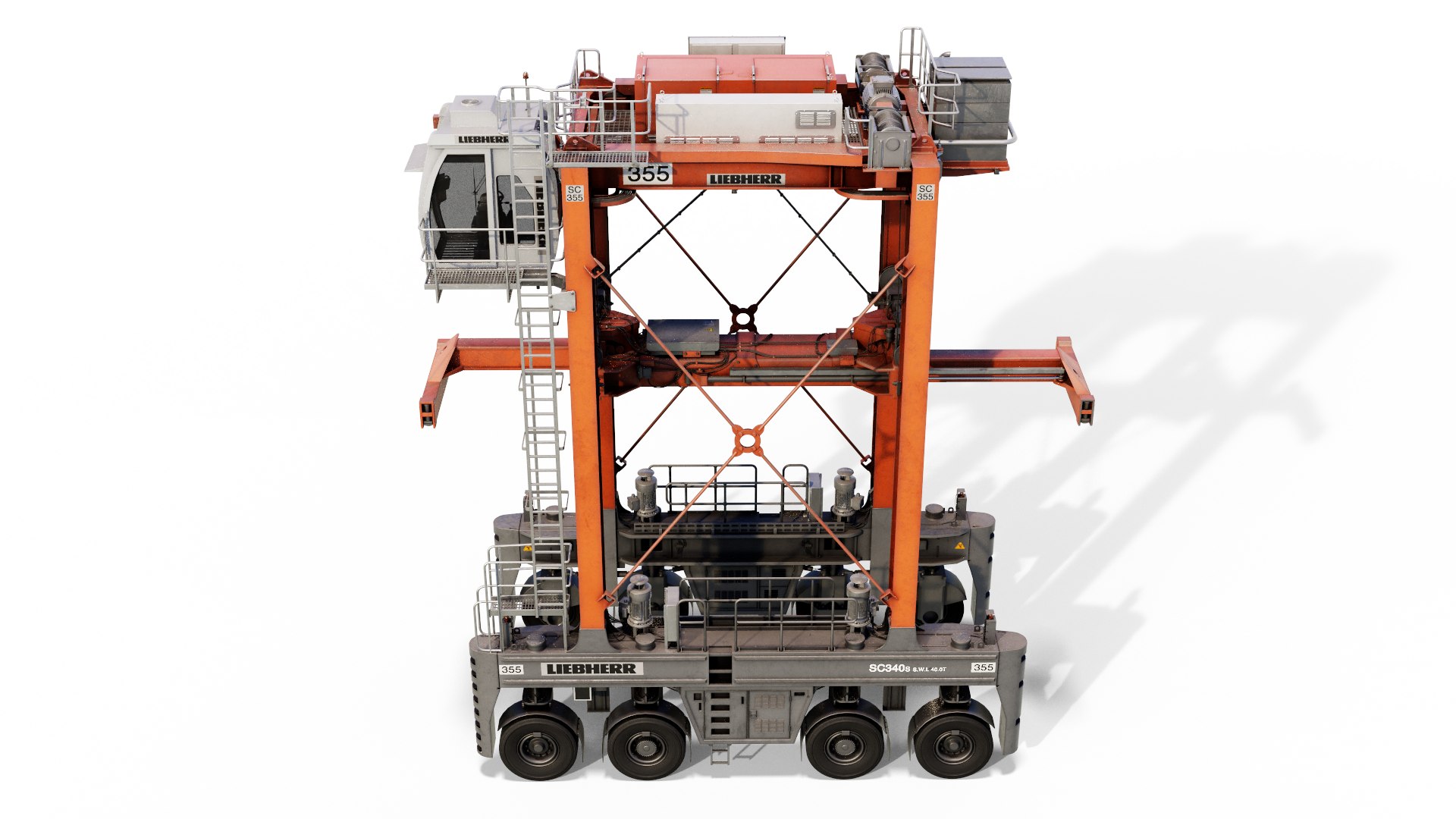 Straddle 3D model - TurboSquid 1672080