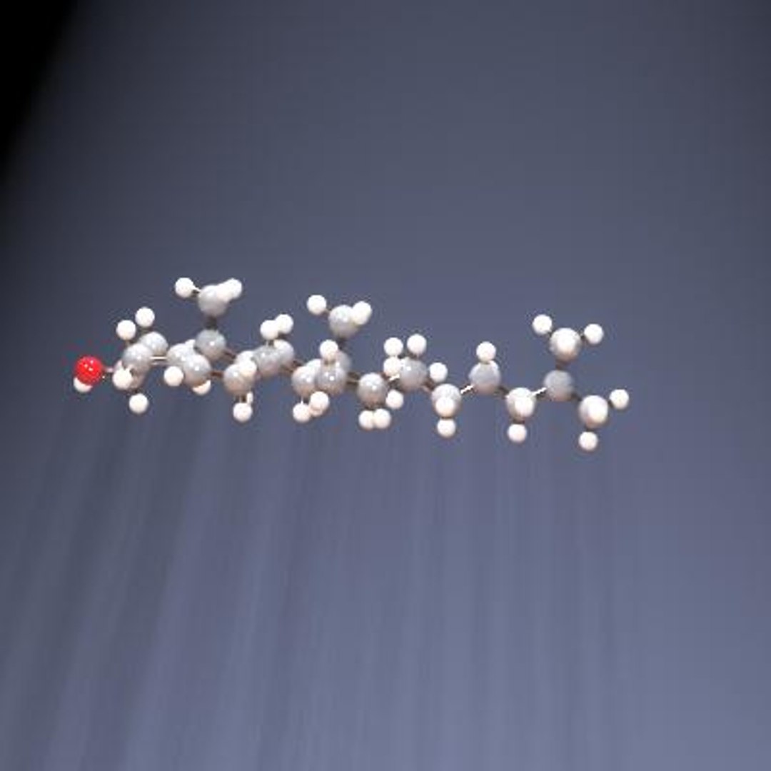 3d Model Of Molecule Cholesterol