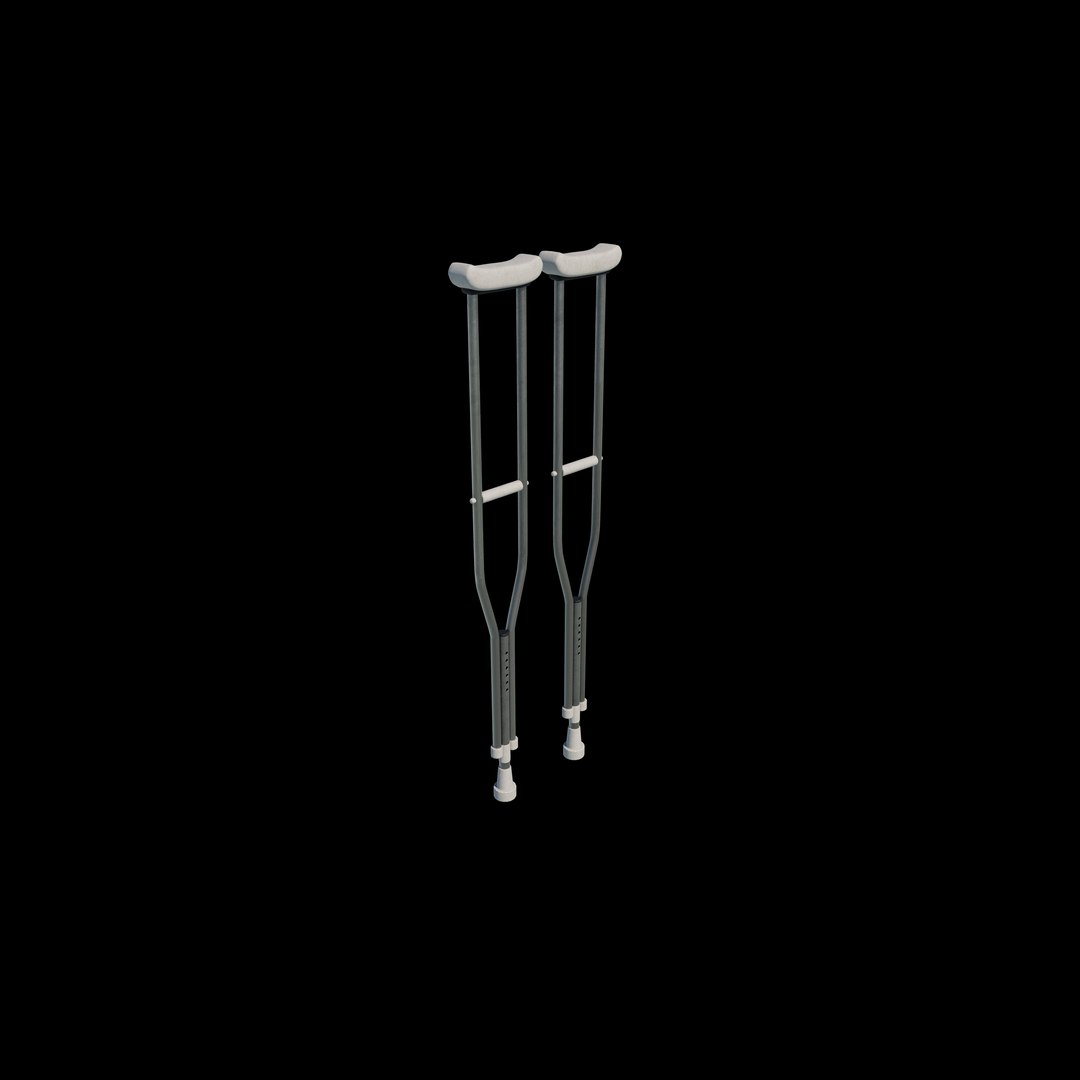 3D Crutch 3D Model Model - TurboSquid 2375246