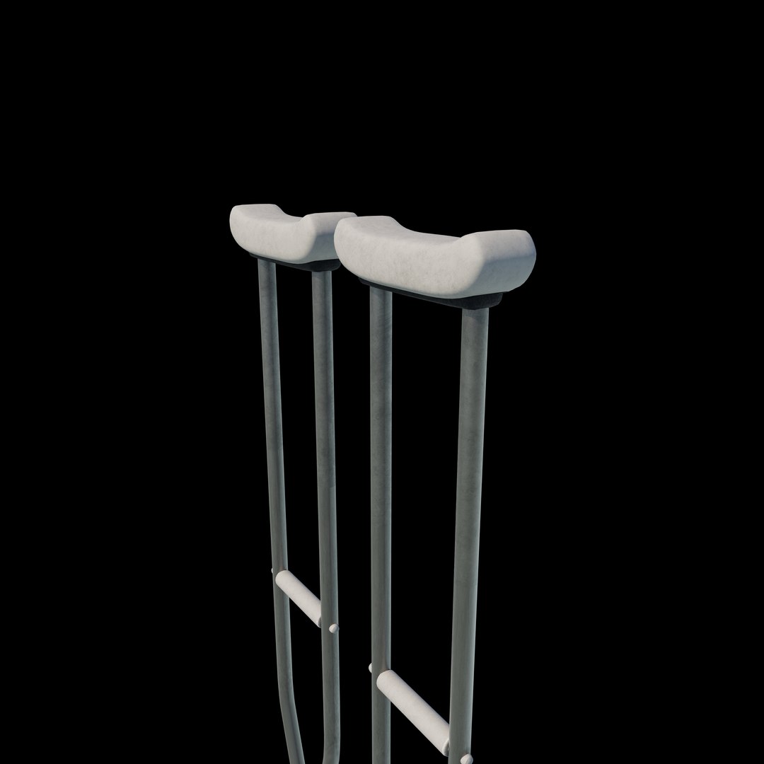 3D Crutch 3D Model Model - TurboSquid 2375246