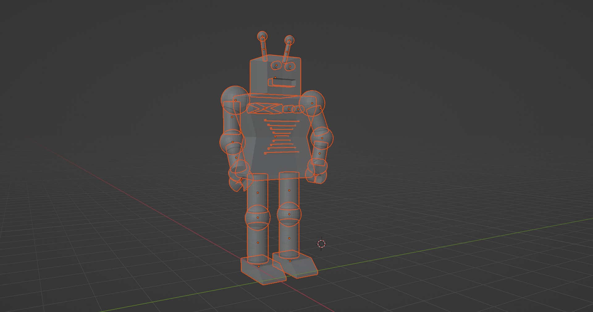 3D Low Poly Robot Box Model - TurboSquid 1857874