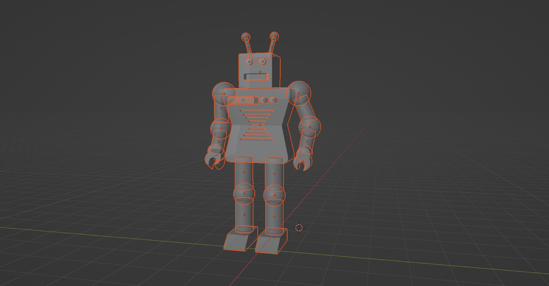 3D Low Poly Robot Box Model - TurboSquid 1857874