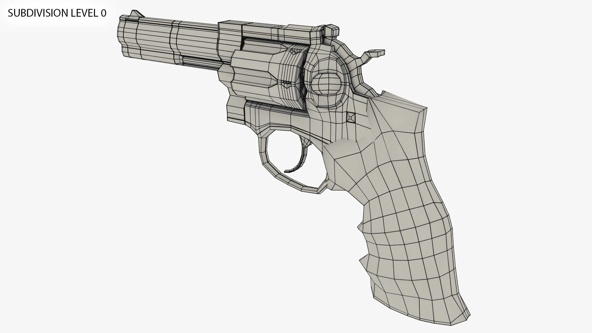 3D Revolver Realistic Pbr Model - TurboSquid 1256691