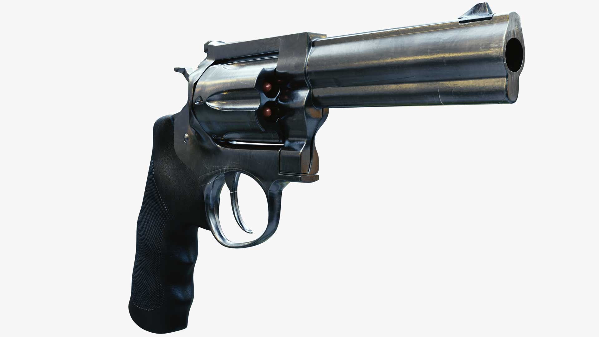 3D Revolver Realistic Pbr Model - TurboSquid 1256691