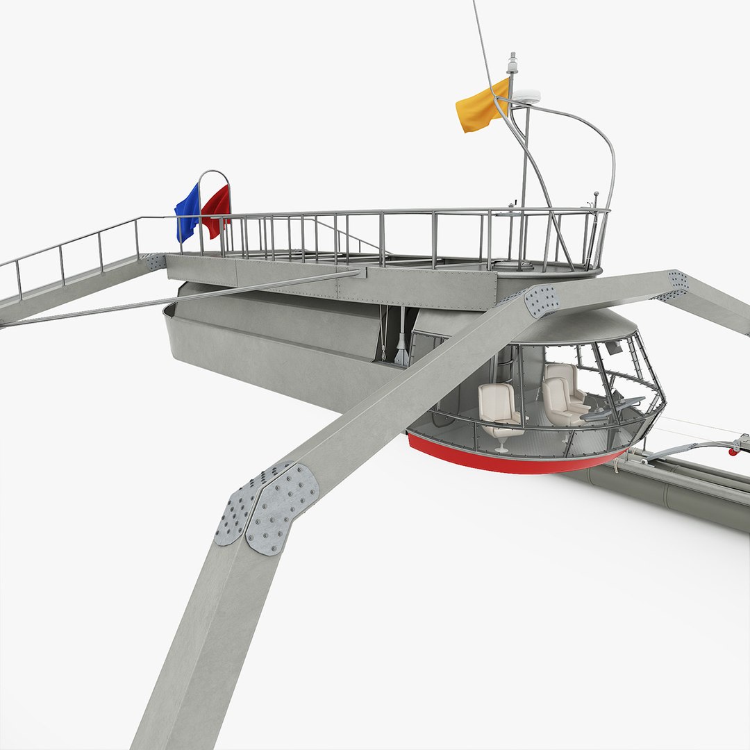 3d Spider Boat