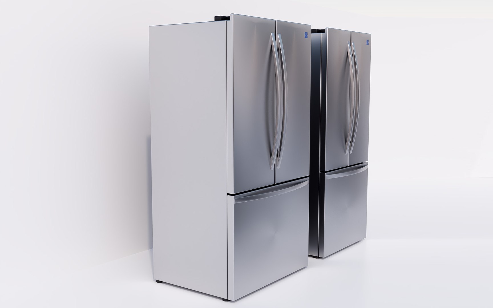 3D Model Kenmore French Door Refrigerator - TurboSquid 2324797