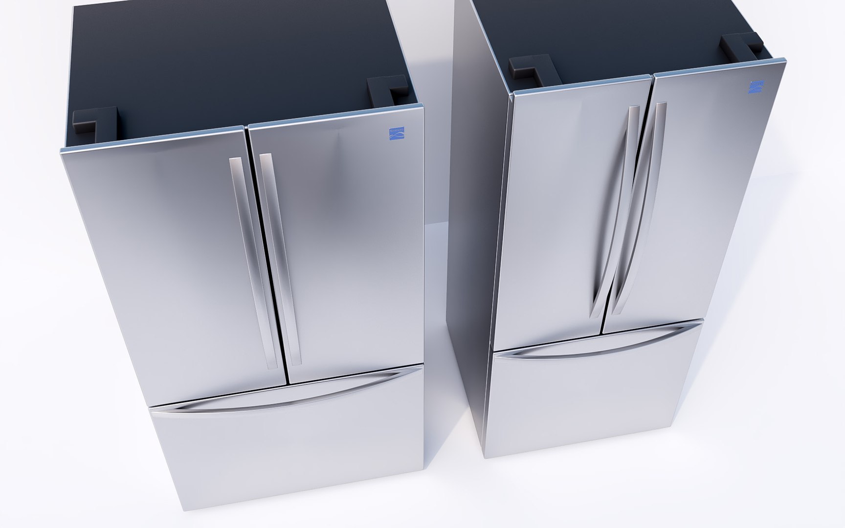3D Model Kenmore French Door Refrigerator - TurboSquid 2324797